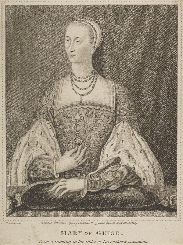 Mary of Guise, 1515 - 1560. Queen of James V by Harding | National ...