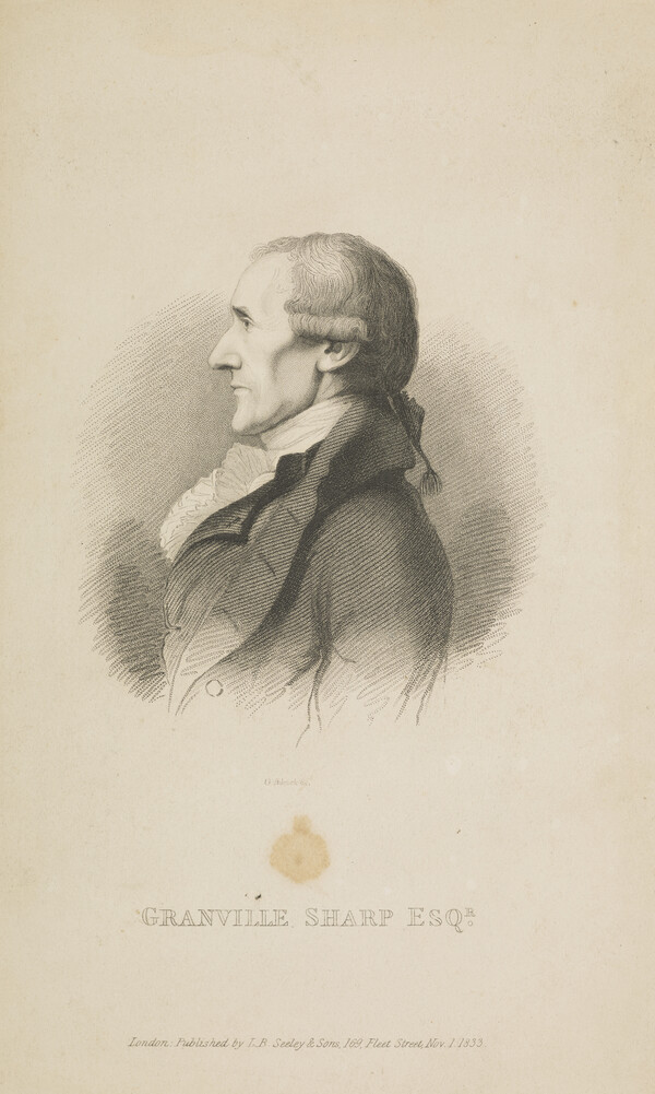 Granville Sharp, 1735 - 1813. Pioneer for the abolition of slavery by ...
