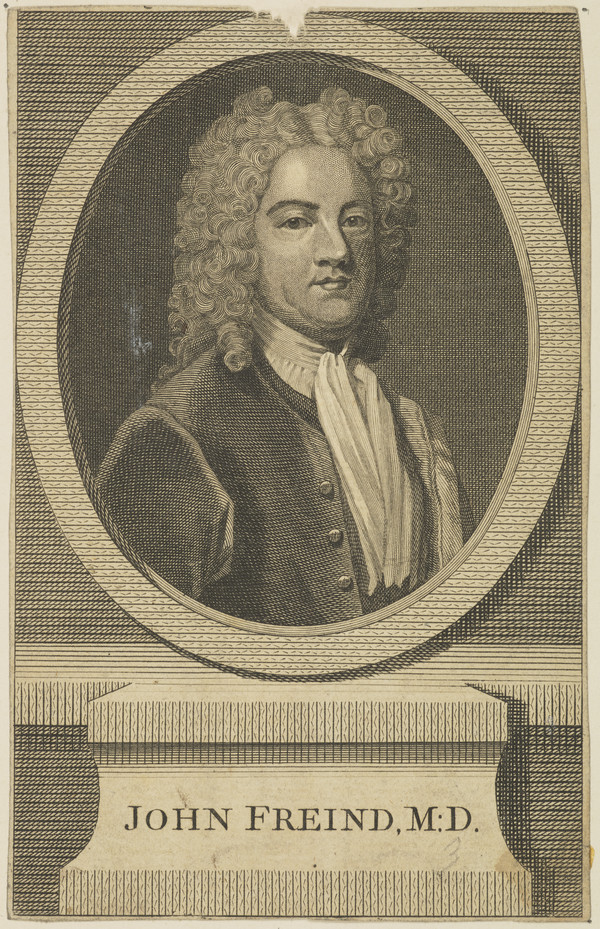 John Friend, 1675 - 1728. Physician to Queen Caroline | National ...