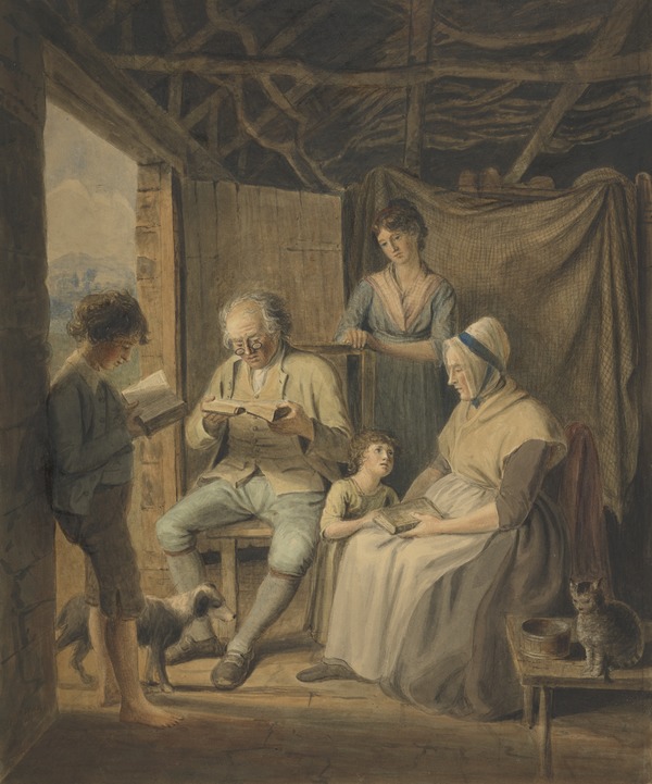 Sunday Morning. 'La Lecture de la Bible' by Alexander Carse | National ...