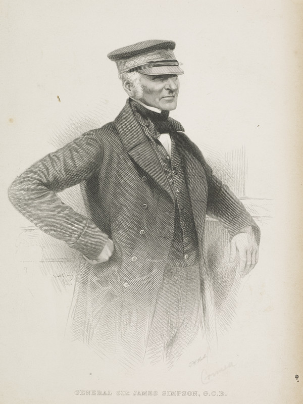 Sir James Simpson, 1792 - 1868. General by T.W. Hunt | National ...