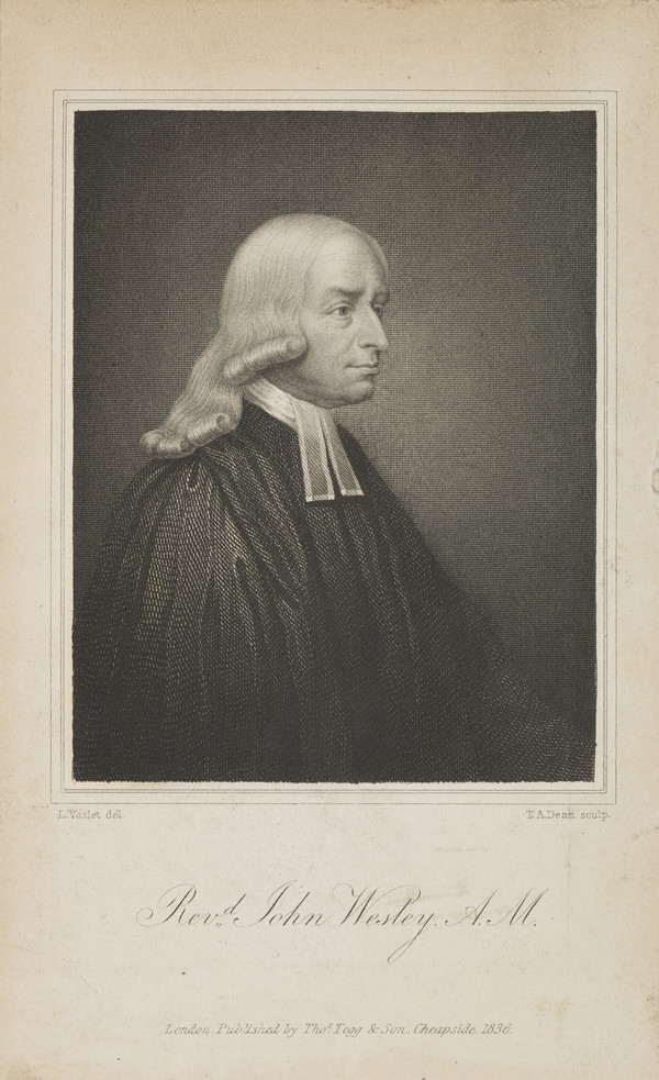 Rev. John Wesley, 1703 - 1791. Founder of Methodism by Thomas Anthony ...