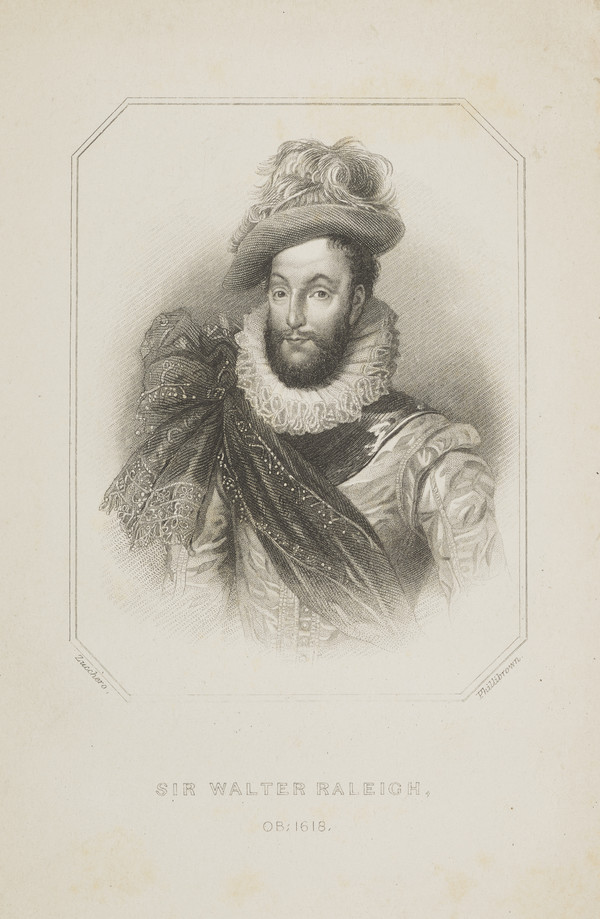 Sir Walter Raleigh, c 1552 - 1618. Naval commander by Phillibrown ...