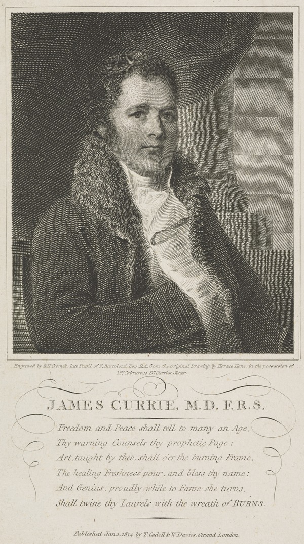 James Currie, 1756 - 1805. Physician and man of letters by Robert ...