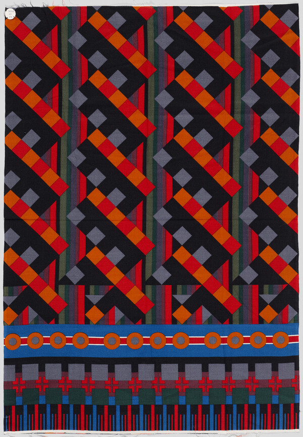 Lanvin Fabric 2067/1591 col 1 (February 1971) by Eduardo Paolozzi ...
