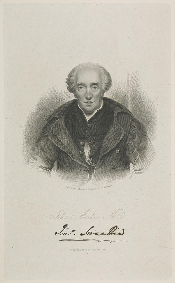 John Mackie, 1748 - 1831. Physician by Samuel Freeman | National ...