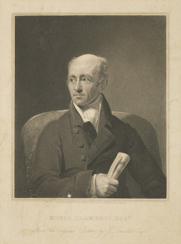 Muzio Clementi, 1752 - 1832. Pianist and composer by Edward Scriven ...