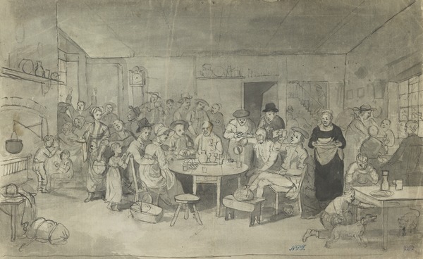 Market Day at the Inn by Alexander Carse | National Galleries of Scotland