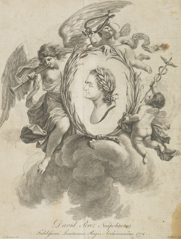 David Perez (Neapolitanus), 1711 - 1778. Composer by Giovanni Vitalba ...