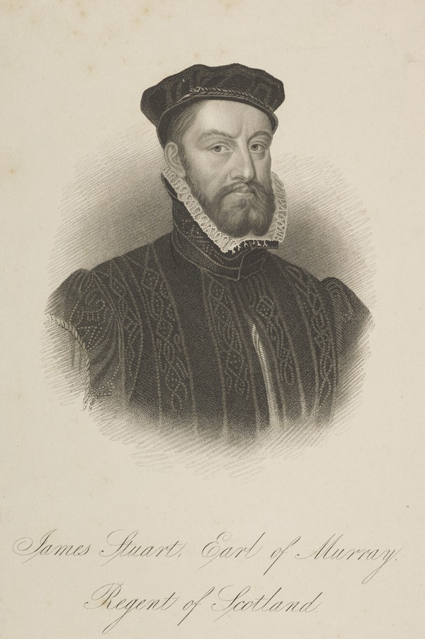 James Stewart, Earl of Moray, c 1531 - 1570. Regent of Scotland ...