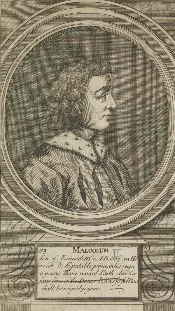 Malcolum Son of Kenneth II Cr.A.D.1005. | National Galleries of Scotland