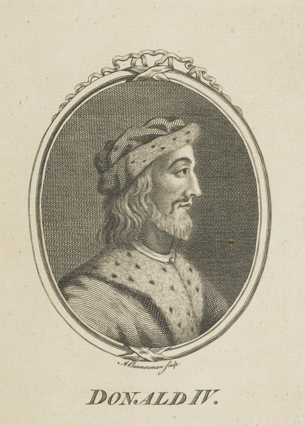 Donald IV (Breac), d. 643. King of Dalriada by Alexander Bannerman ...