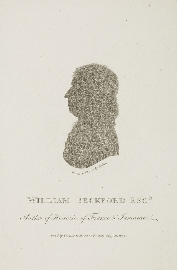 William Beckford, 1759 - 1844. Author of Vathek; son of William ...