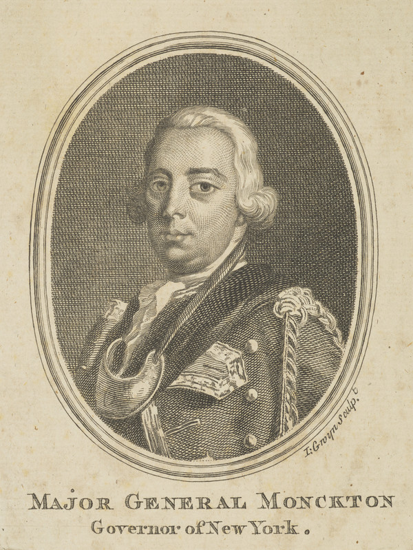 Lieutenant General The Honourable Robert Monckton, 1726 - 1782. Second ...