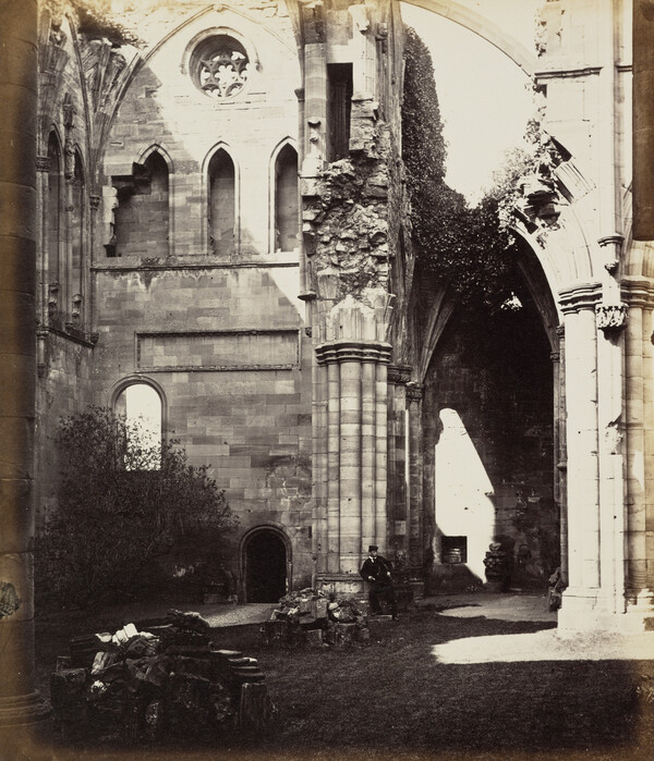 Interior View of North Transept by W. J. Pringle | National Galleries ...
