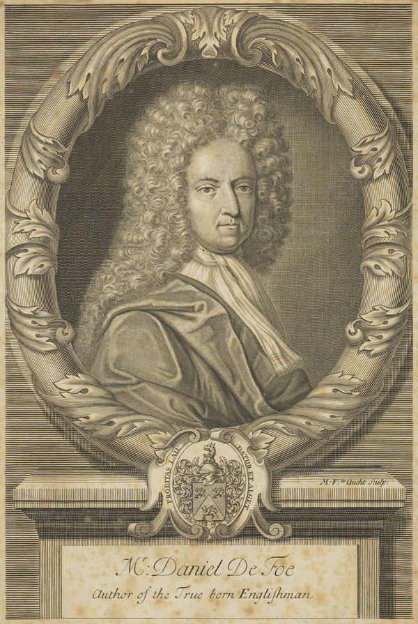 Daniel Defoe, c 1661 - 1731. Political writer and novelist by Michael ...