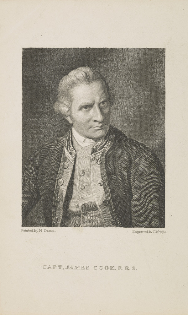 Captain James Cook, 1728 - 1779. Circumnavigator by T. Wright ...