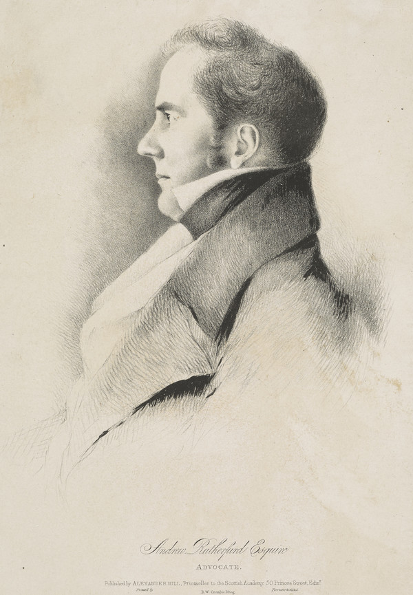 Andrew Rutherfurd, Lord Rutherfurd, 1791 - 1854. Judge by Benjamin ...