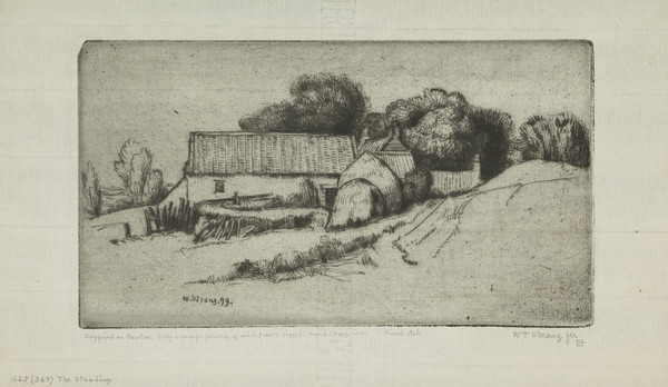 The Steading (Strang No. 465) by William Strang | National Galleries of ...