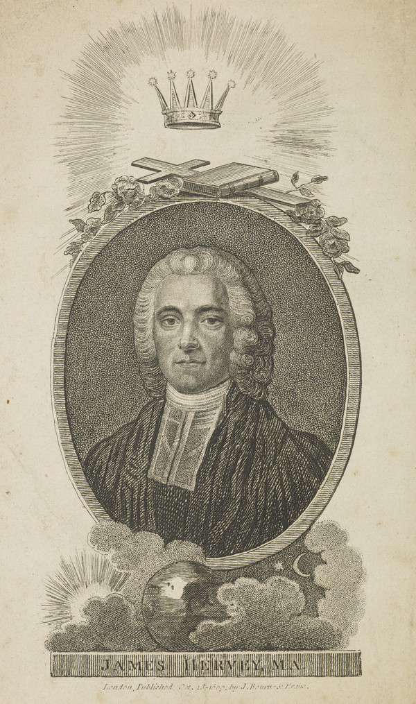 James Hervey, 1714 - 1758. Rector of Weston-Favell; devotional writer ...