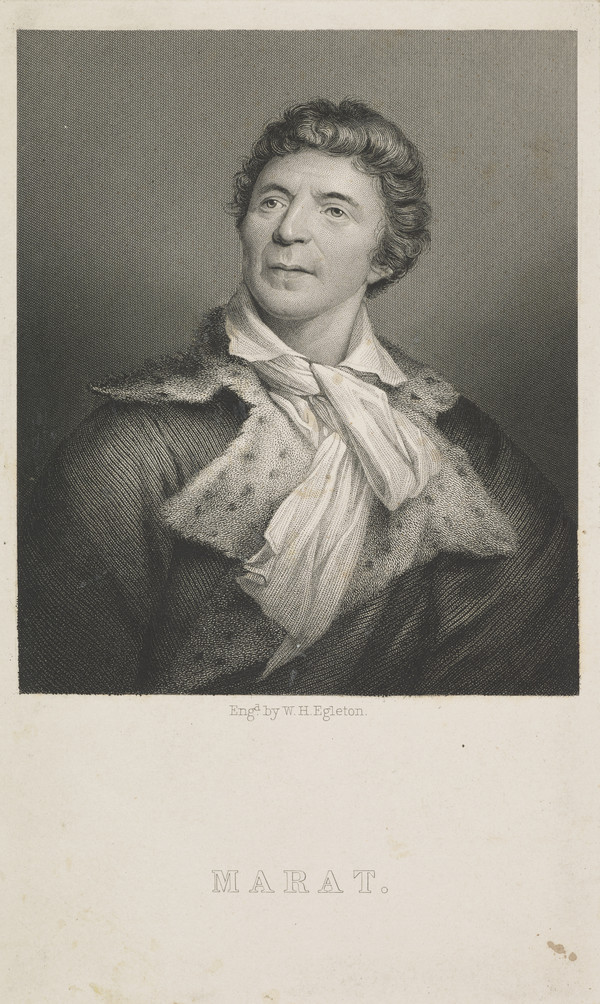 Jean Paul Marat, 1743 - 1793. French Revolutionary by William Henry ...