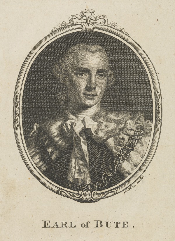 John Stuart, 3rd Earl of Bute, 1713 - 1792. Prime Minister by John Hall ...