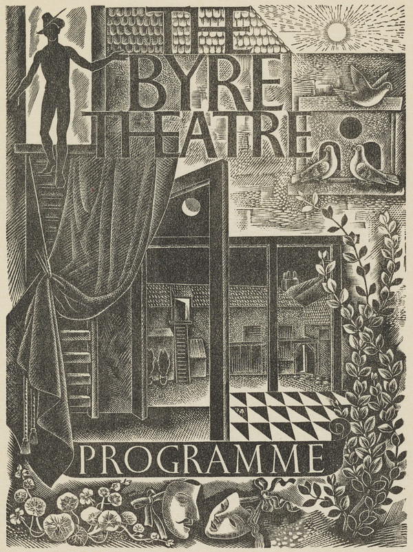The Byre Theatre (theatre programme design) by Jozef Sekalski ...