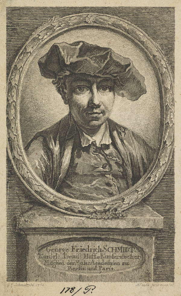 Georg Frederic Schmidt, 1712 - 1775. German engraver by Johann Friedrich Kauke | National ...