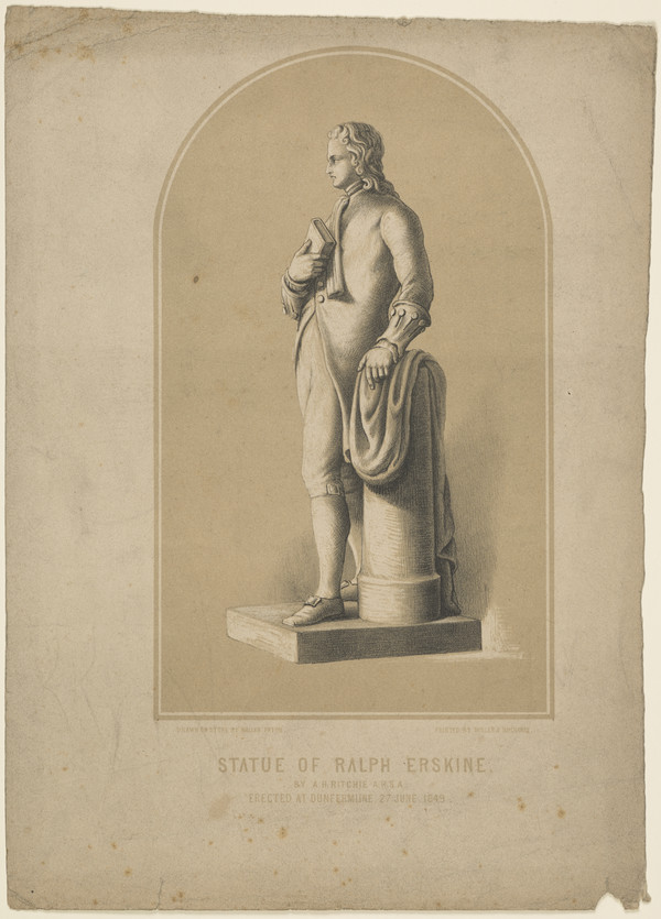 Rev. Ralph Erskine, 1685 - 1752. Secession leader and poet by Waller ...