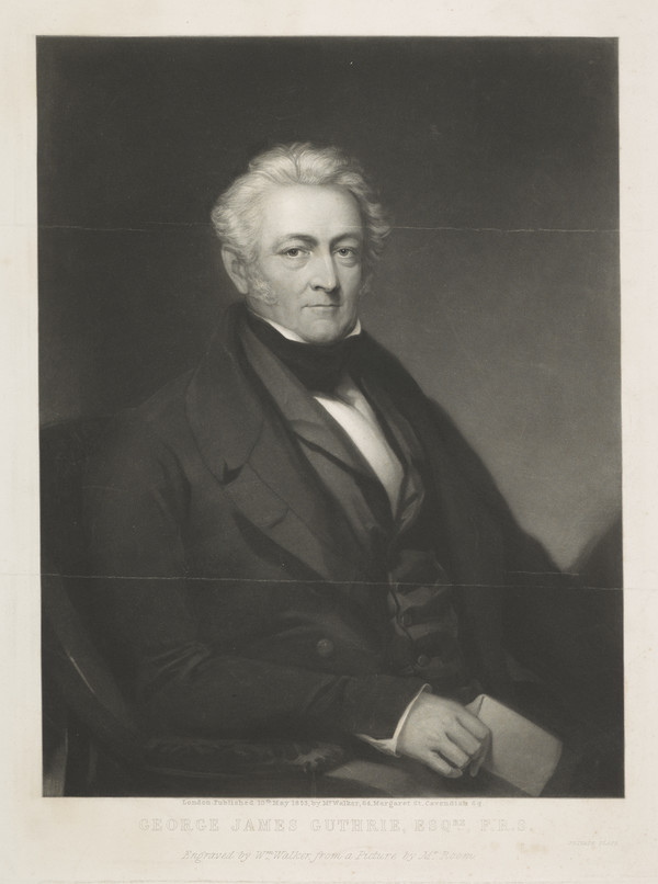 George James Guthrie, 1785 - 1856. Surgeon by William Walker | National ...