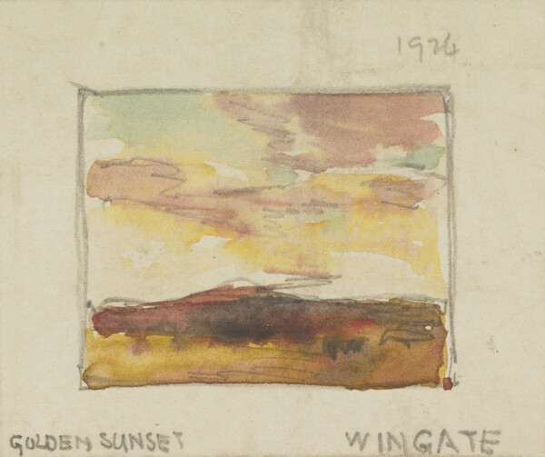 Golden Sunset by Stanley Cursiter | National Galleries of Scotland