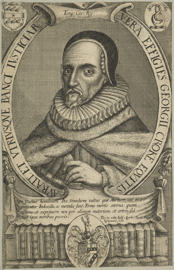 Sir George Croke, 1560 - 1642. Judge by Richard Gaywood | National ...