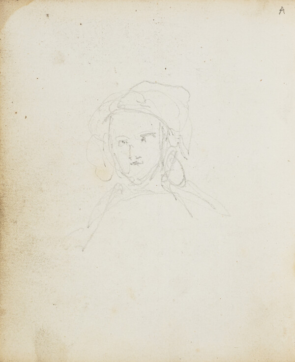 Portrait of Woman in a Bonnet by Alexander Abernethy Ritchie | National ...
