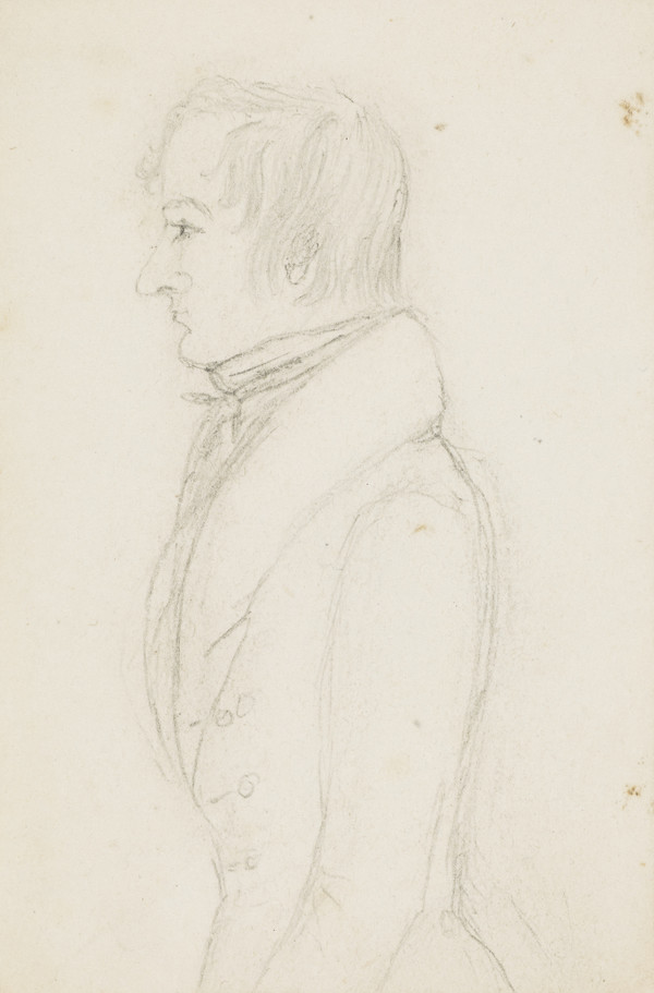 Sketch of unknown man | National Galleries of Scotland