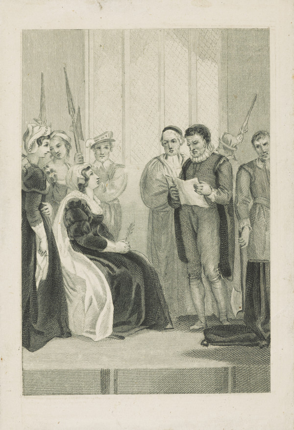 Mary, Queen of Scots, 1542 - 1587. Reigned 1542 - 1567 (The death ...