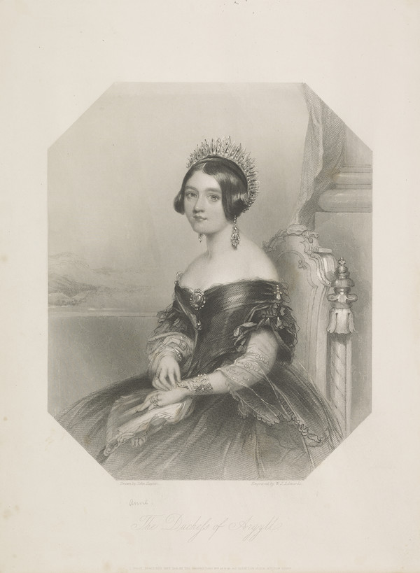 Anne Colquhoun (Cuninghame), Duchess of Argyll, 1801 - 1874. 3rd wife ...
