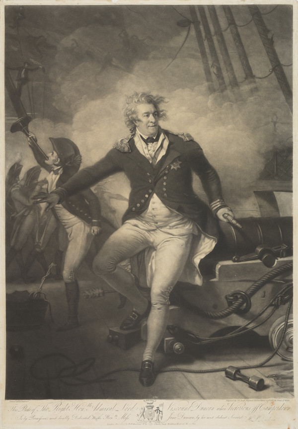 Adam Duncan, 1st Viscount Duncan of Camperdown, 1731 - 1804. Admiral by ...