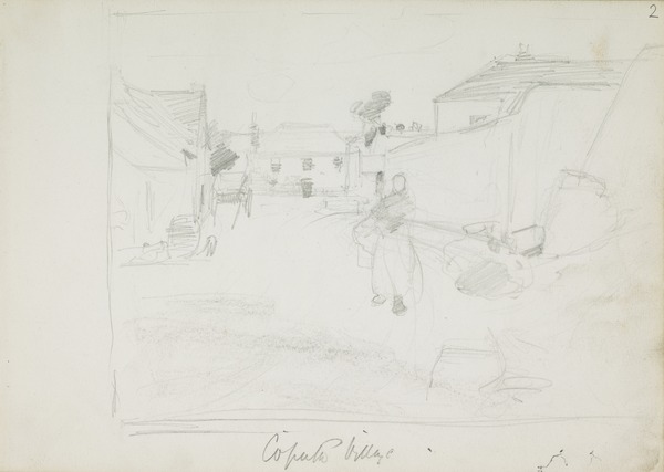 Cockburnspath Village by Sir James Guthrie | National Galleries of Scotland