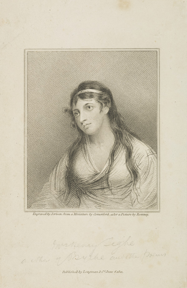 Mary Tighe (nee Blackford), 1772 - 1810. Wife of Henry Tighe by Edward ...