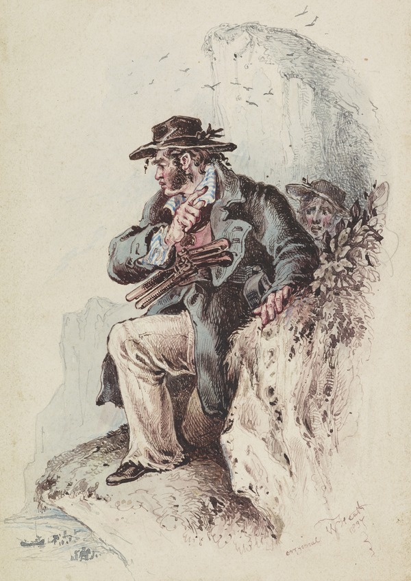 An Illustration to Sir Walter Scott's 'Guy Mannering' by William Heath ...