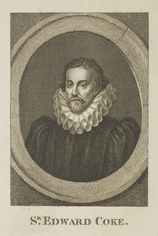 Sir Edward Coke, 1552 - 1634. Lord Chief Justice of England | National ...