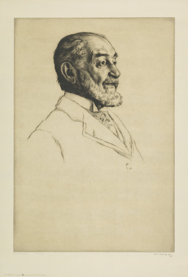Frederic Harrison (Strang No. 707) by William Strang | National ...