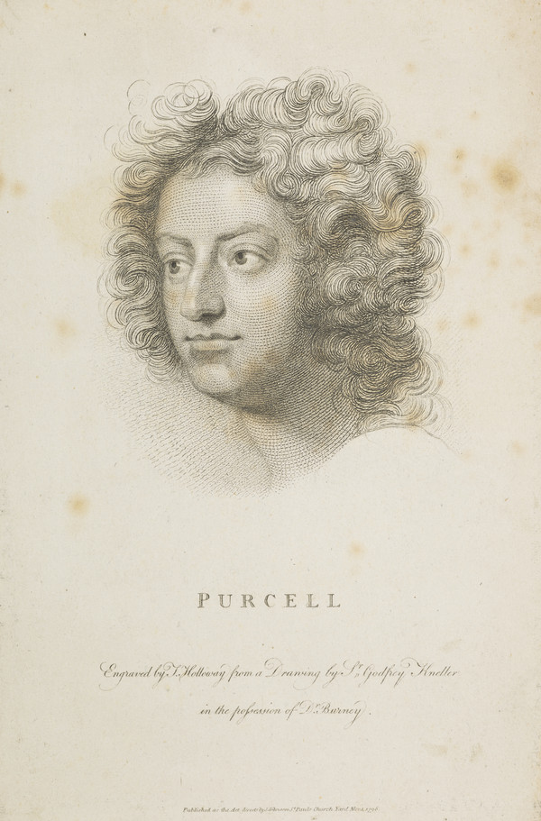 Henry Purcell, c 1658 - 1695. Composer by Thomas Holloway | National ...
