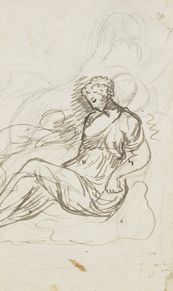 Unfinished Sketch of a Figure by Alexander Runciman | National ...