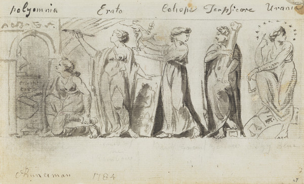 The Muses Approaching a Temple by Alexander Runciman | National ...