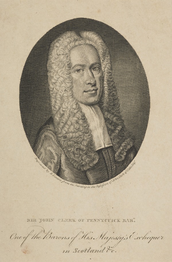 Sir John Clerk of Penicuik, 1676 - 1755. Judge of the Exchequer Court ...