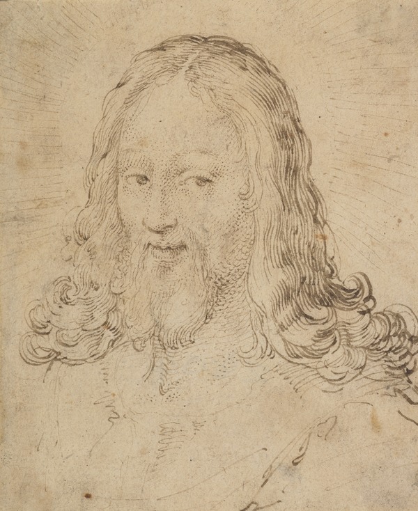 Head of Christ by Jacob Matham | National Galleries of Scotland
