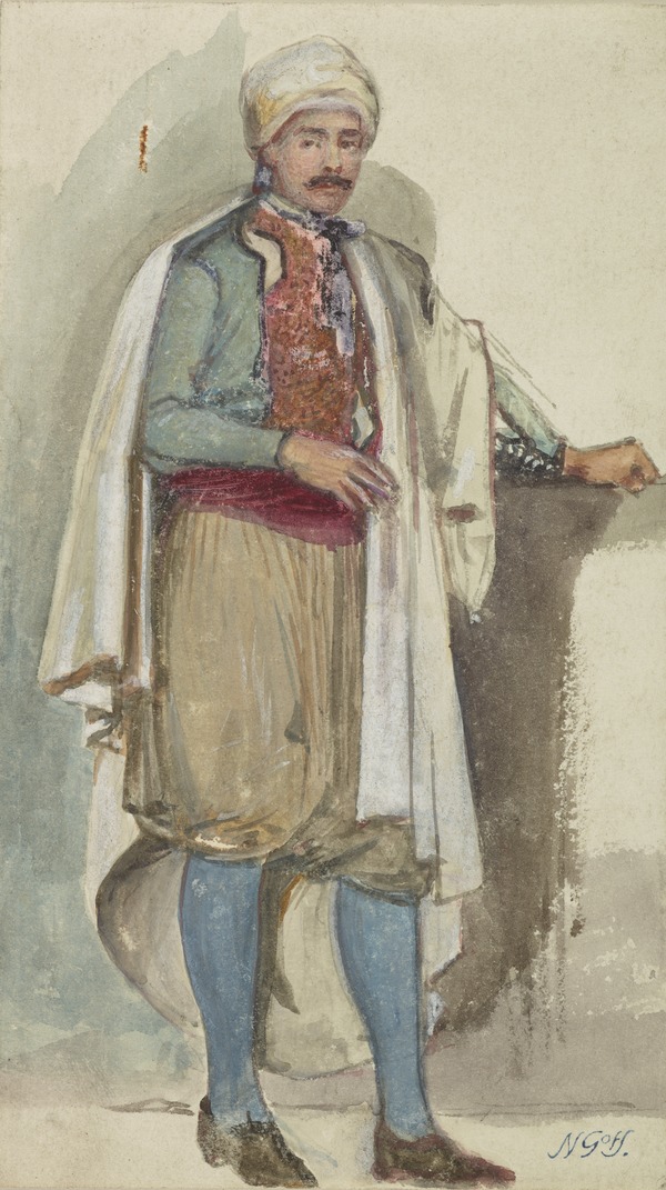 A Man in Eastern Costume by Sir William Allan | National Galleries of ...