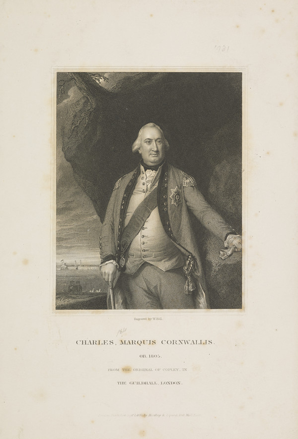 Charles Cornwallis, 2nd Earl and 1st Marquis Cornwallis, 1738 - 1805 ...