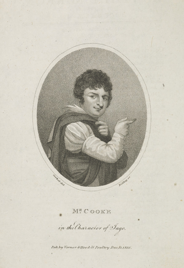 George Frederick Cooke, 1756? - 1812. Actor by Ridley | National ...